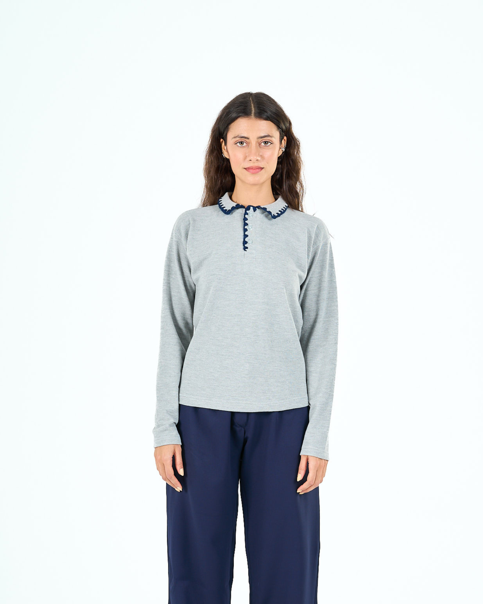Doll polo in grey – Civilian Clothing